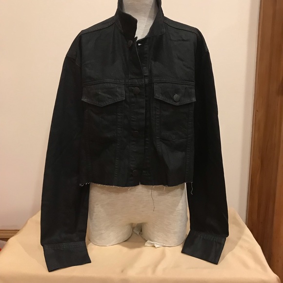 Current/Elliott | Jackets & Coats | Currentelliott Cutoff Boyfriend ...